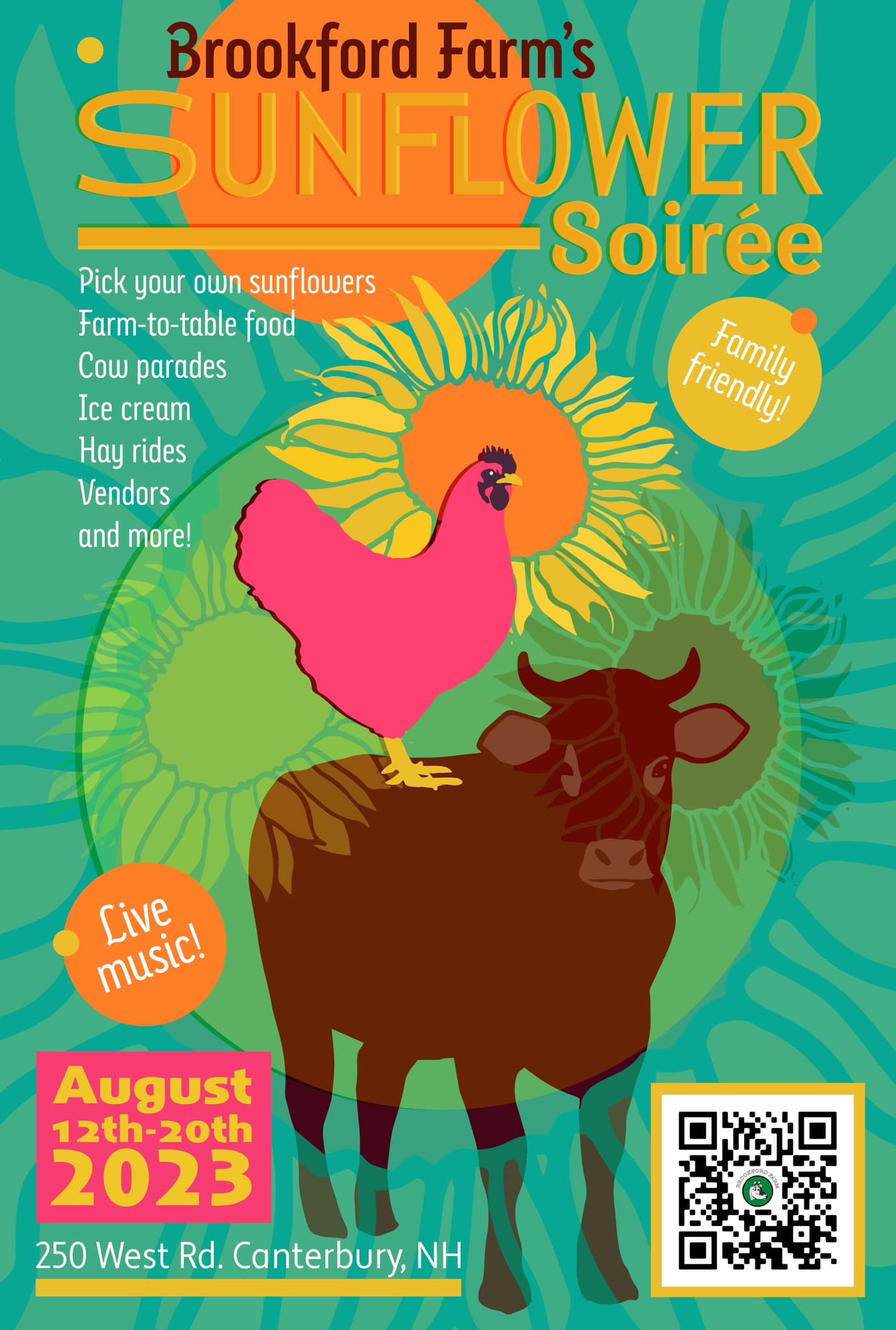 Brookford Farm Celebrates Summer with a Sunflower Soirée, Partners with ...
