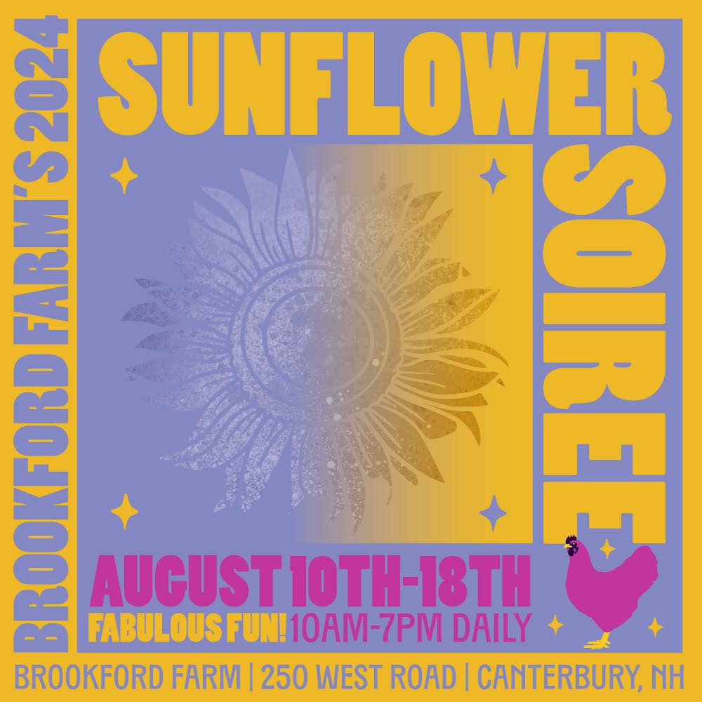 Brookford Farm Celebrates Summer with Second Sunflower Soirée; Partners ...